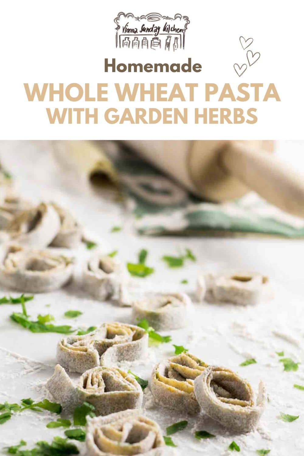 Homemade whole wheat pasta recipe