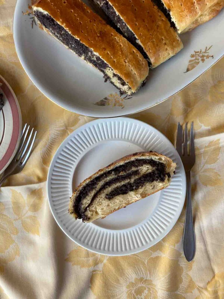 Austrian Mohnstrudel (Poppy Seed Strudel)