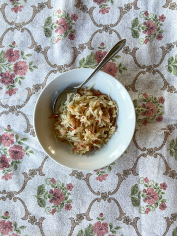 Apfelkren Rezept mit nur 3 Zutaten